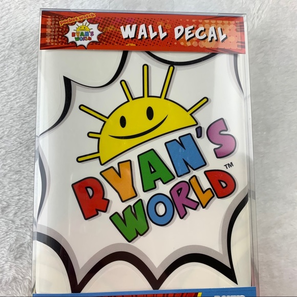 Ryan’s World | Other | Ryans World Pocket Watch Wall Decal | Poshmark